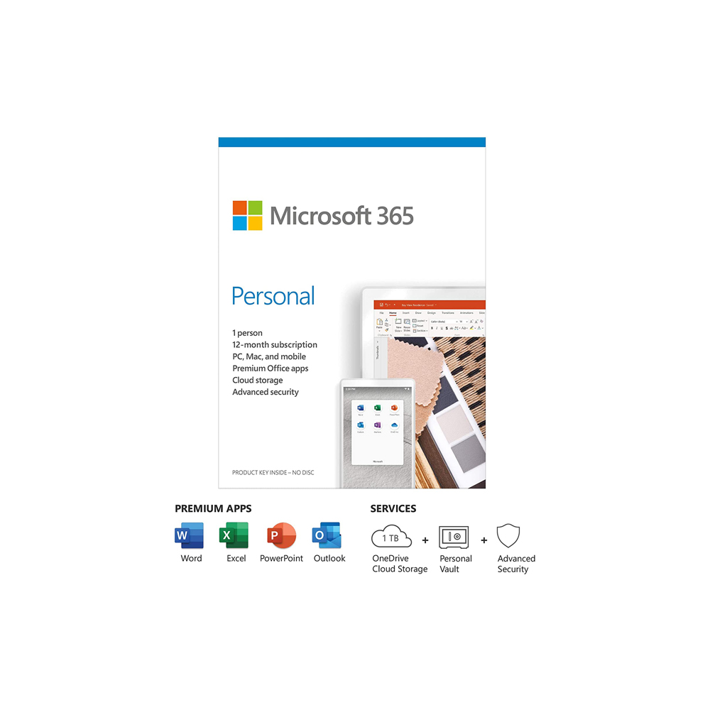 Microsoft® 365 Personal, 1 Year – Next Technology